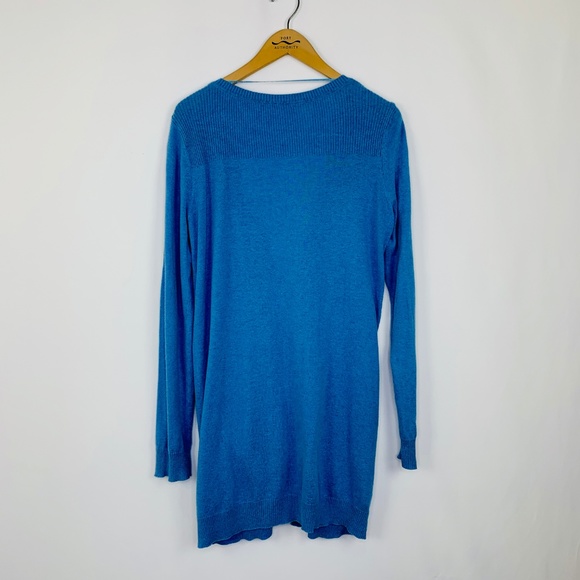 Sweaters | Light Blue Duster With 2 Front Pockets | Poshmark